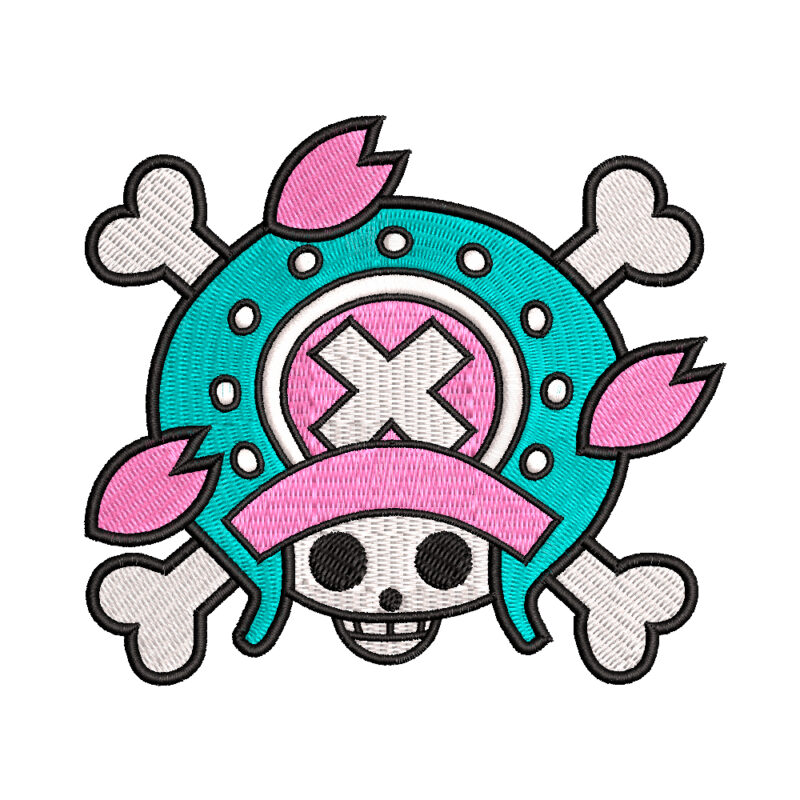 Diseño de la bandera pirata Chopper Jolly Roger (New World) de One ...